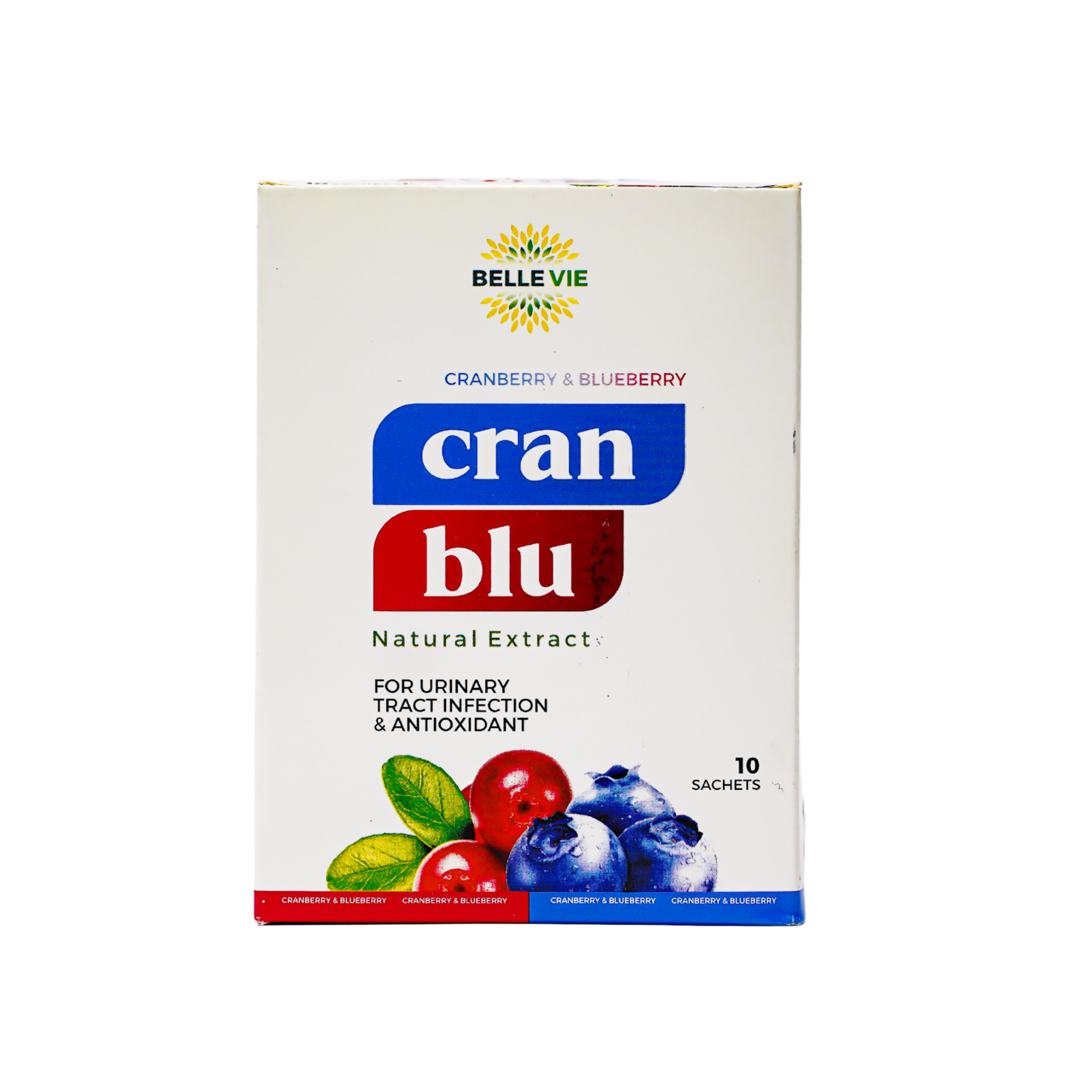 Cran Blu – 10 Sachets – Focus & Rulz Healthcare