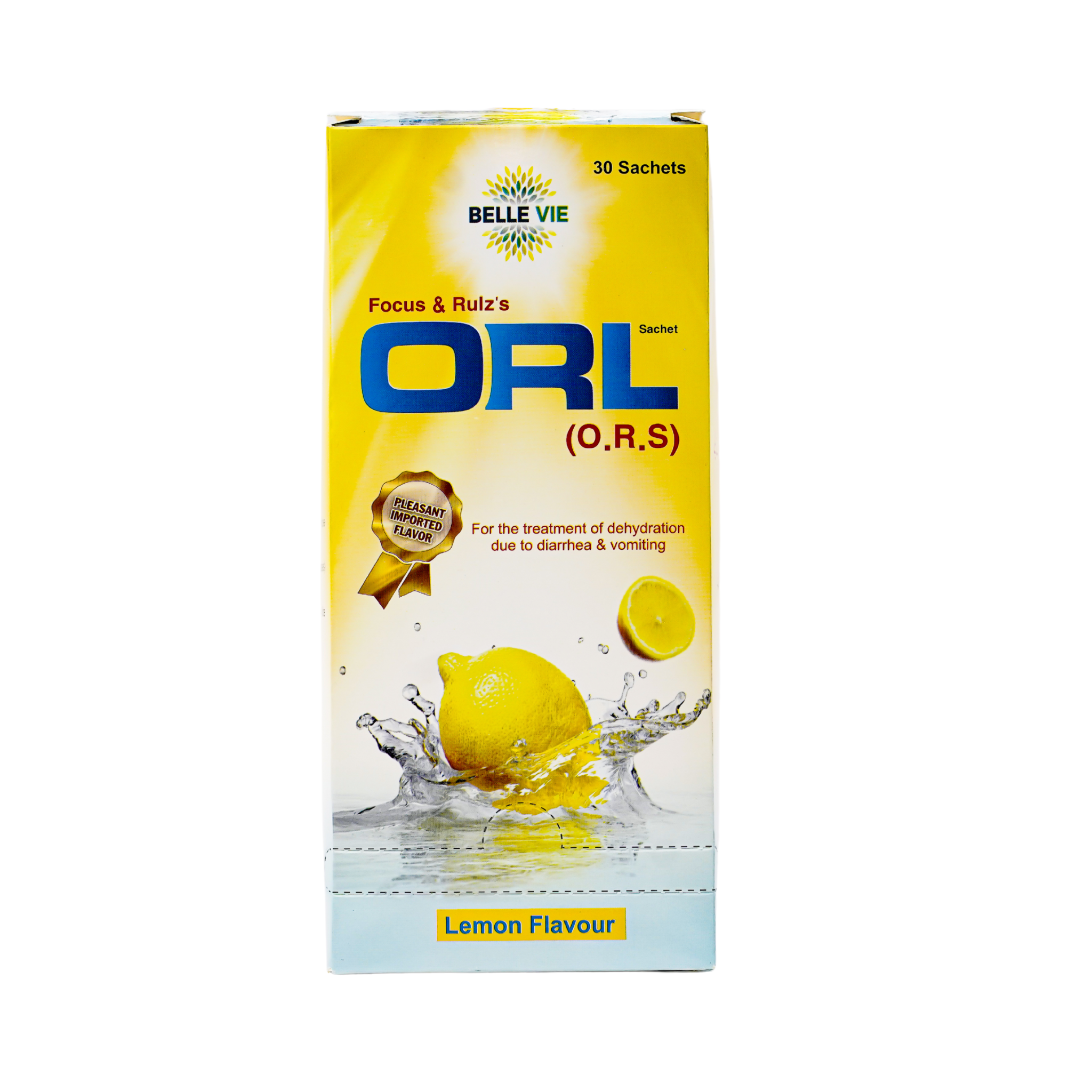 ORL (O.R.S) – 30 Sachets – Focus & Rulz Healthcare