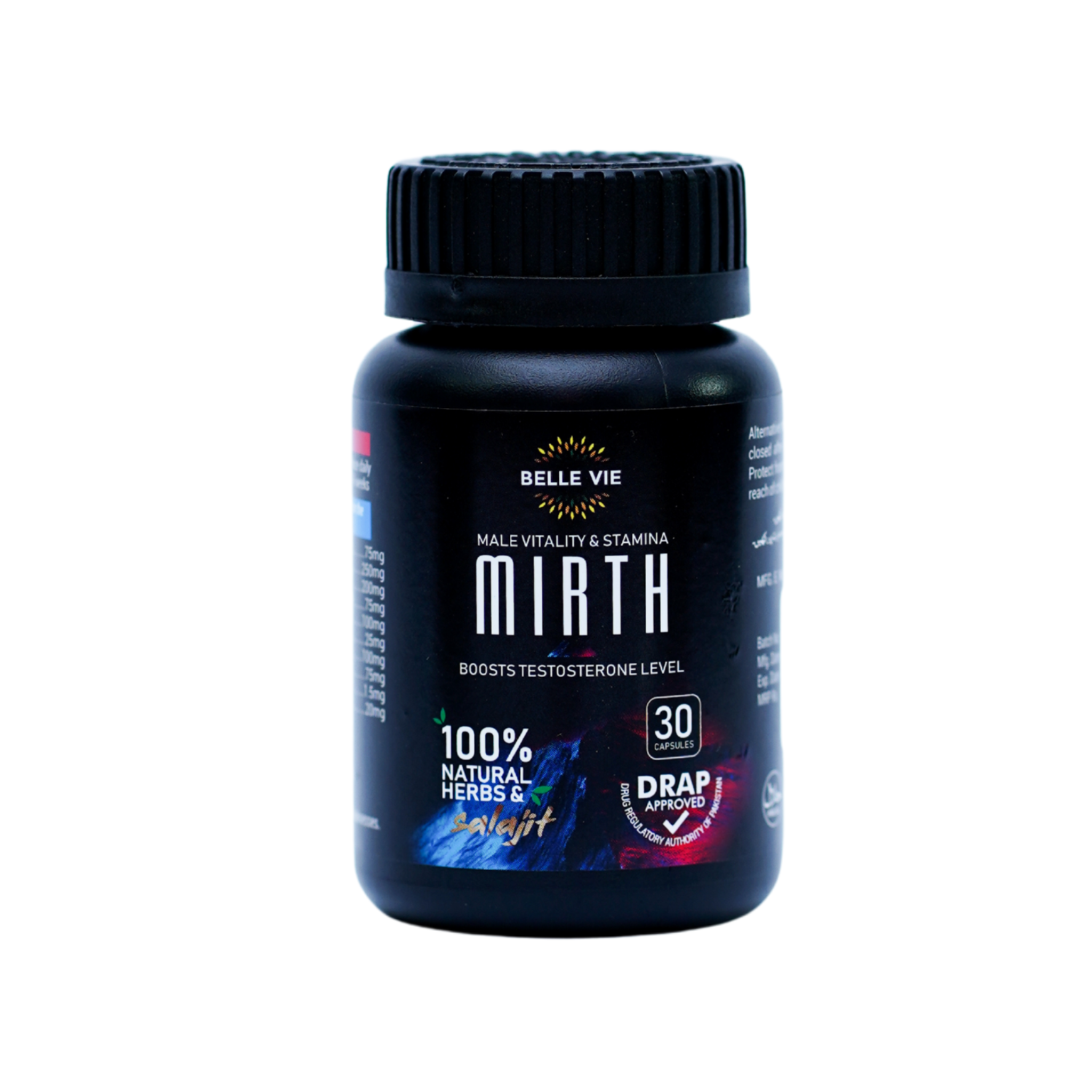 Mirth - Pure Himalyan Shilajit Herbal Capsules (30 Capsules) – Focus ...