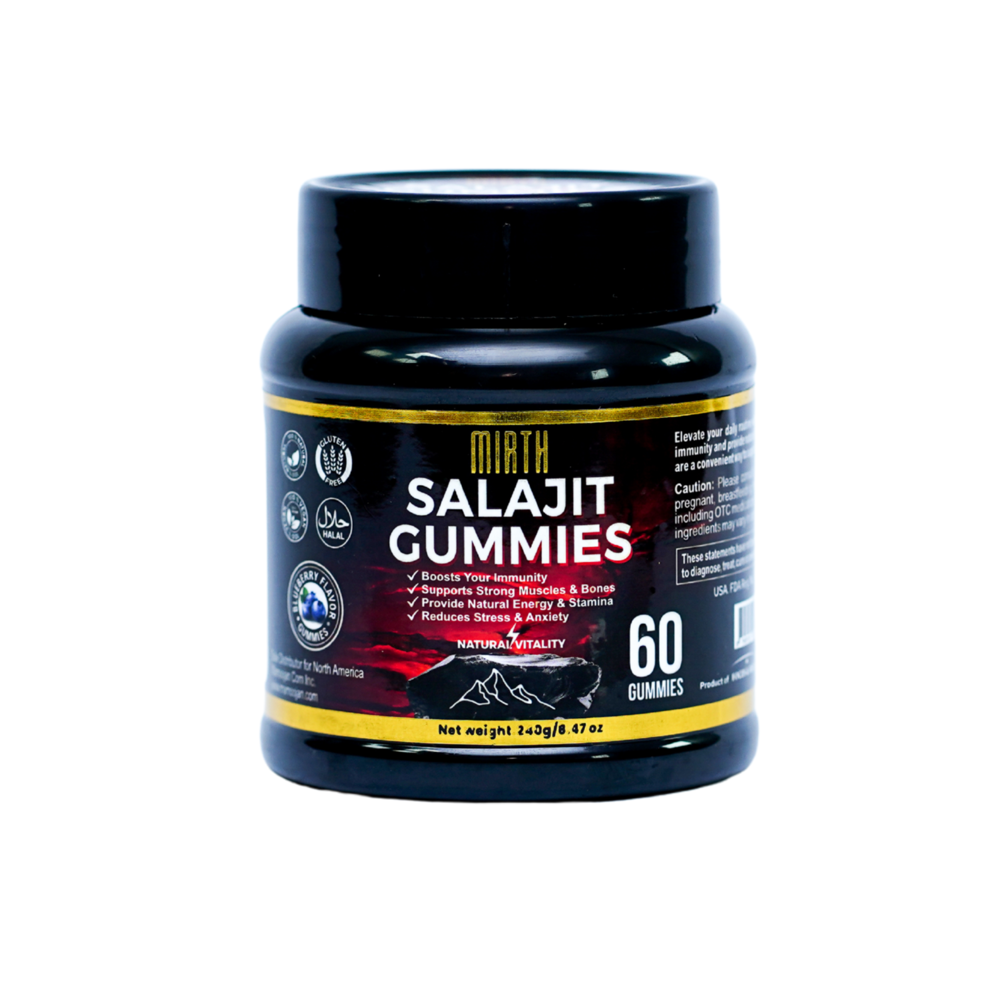 Mirth - Pure Himalyan Shilajit Gummies – Focus & Rulz Healthcare